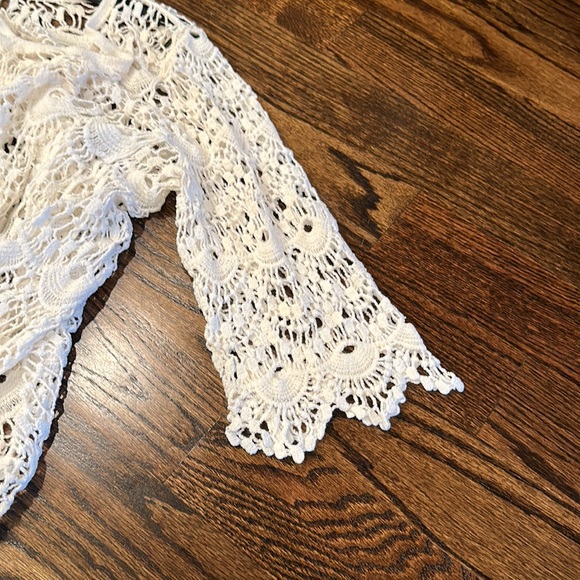 Surf Gypsy | Swim | Off White Lace Cover Up | Poshmark